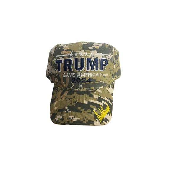 Source Unknown | Accessories | Nwt Mens Green Camo Donald Trump Save ...